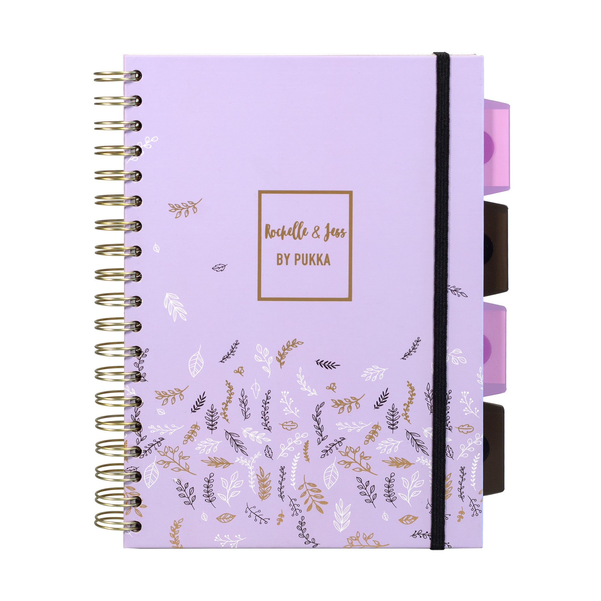 Lilac Rochelle & Jess Squared B5 Subject Divider Notebook – Carpe Diem ...